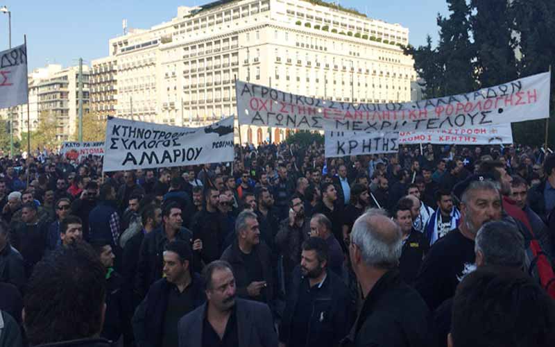 Η κυβέρνηση… θέρισε την πρώτη αγροτική θύελλα Παντιέρα ...
